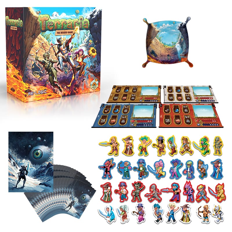 Terraria: The Board Game Hellstone Edition – Paper Fort Games