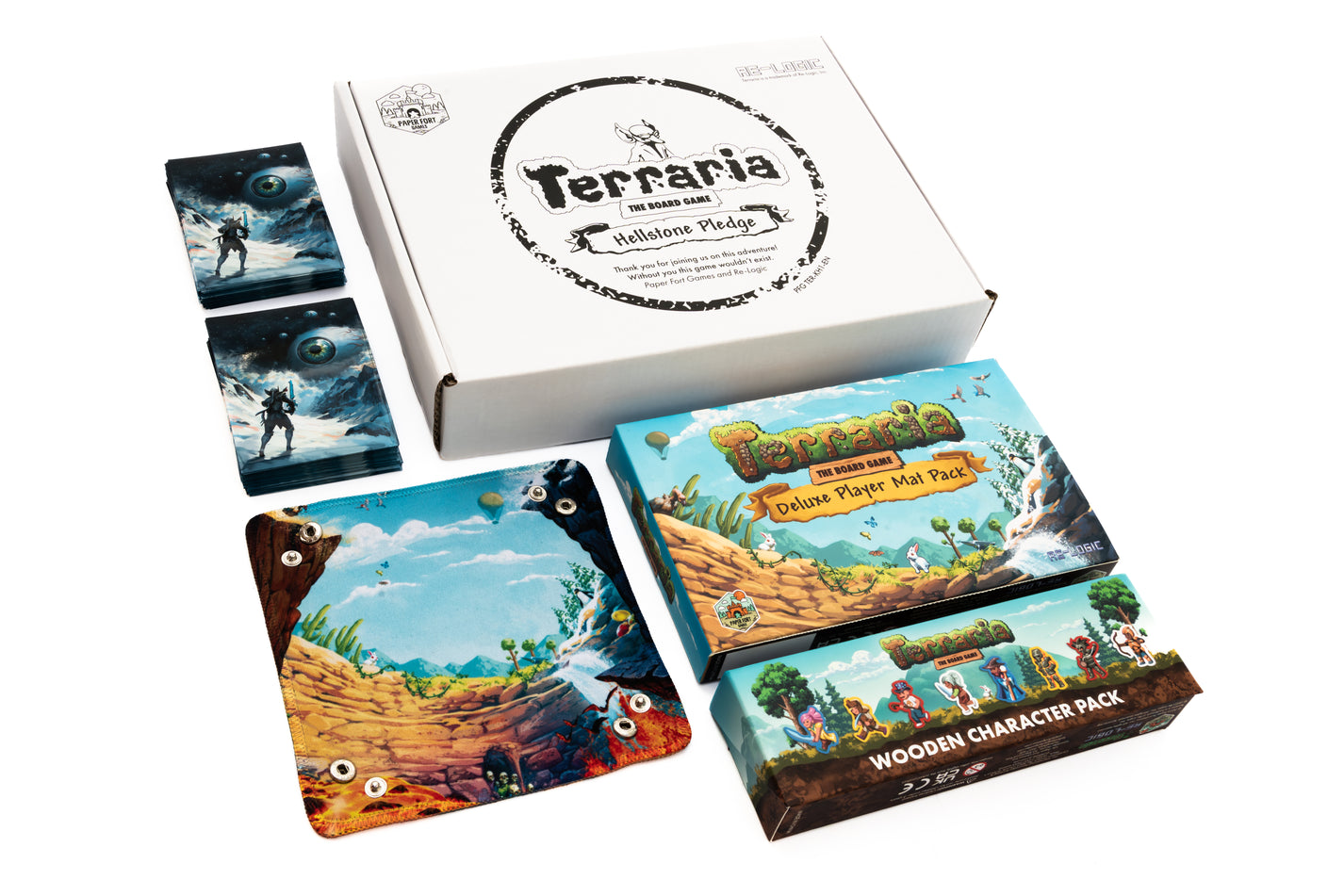 Terraria: The Board Game Hellstone Edition Pre Order – Paper Fort Games