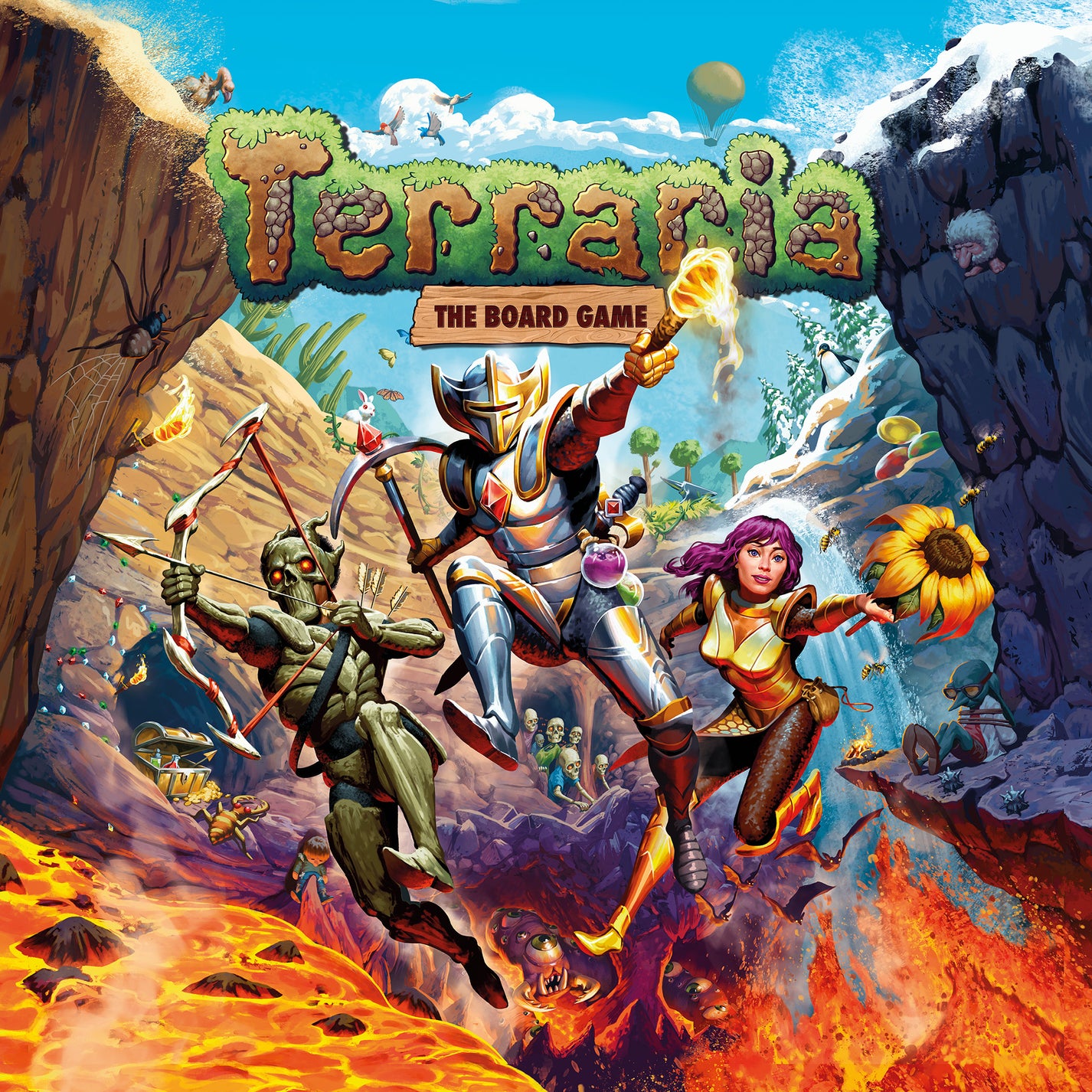 Terraria: The Board Game Gold Edition – Paper Fort Games